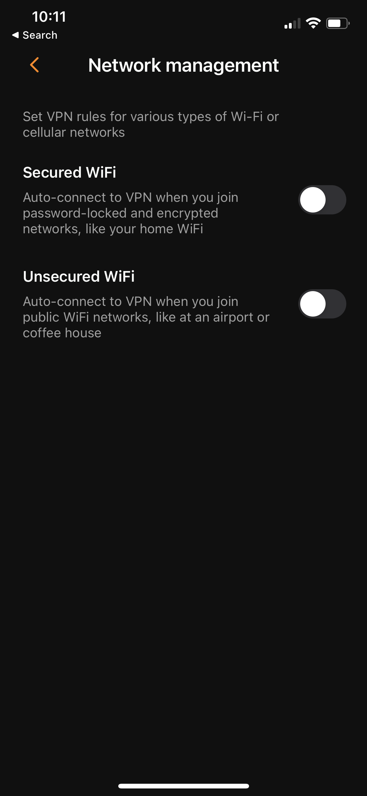 UltraVPN Settings and Features – UltraVPN